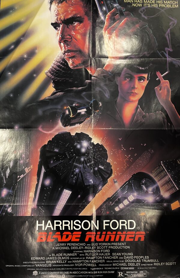 Blade Runner – One Sheet – Vintage Movie Art